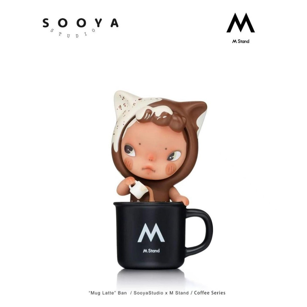POP Authentic M STAND Coffee Series Figures SOOYA Co-Branded Coffee ...
