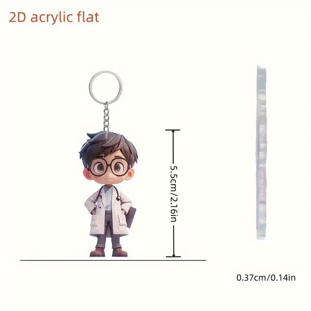 Detailed Doctor Nurse Doll Pendant Cute Doctor Nurse Doll Ornament ...
