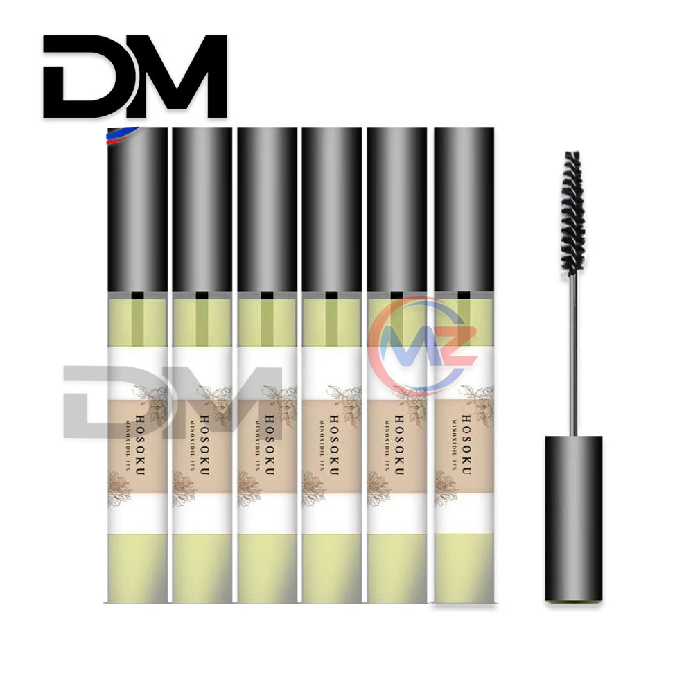 DM ( SET OF 6 ) Minoxidil Hosoku Natural Growth castor Eyelashes oil ...