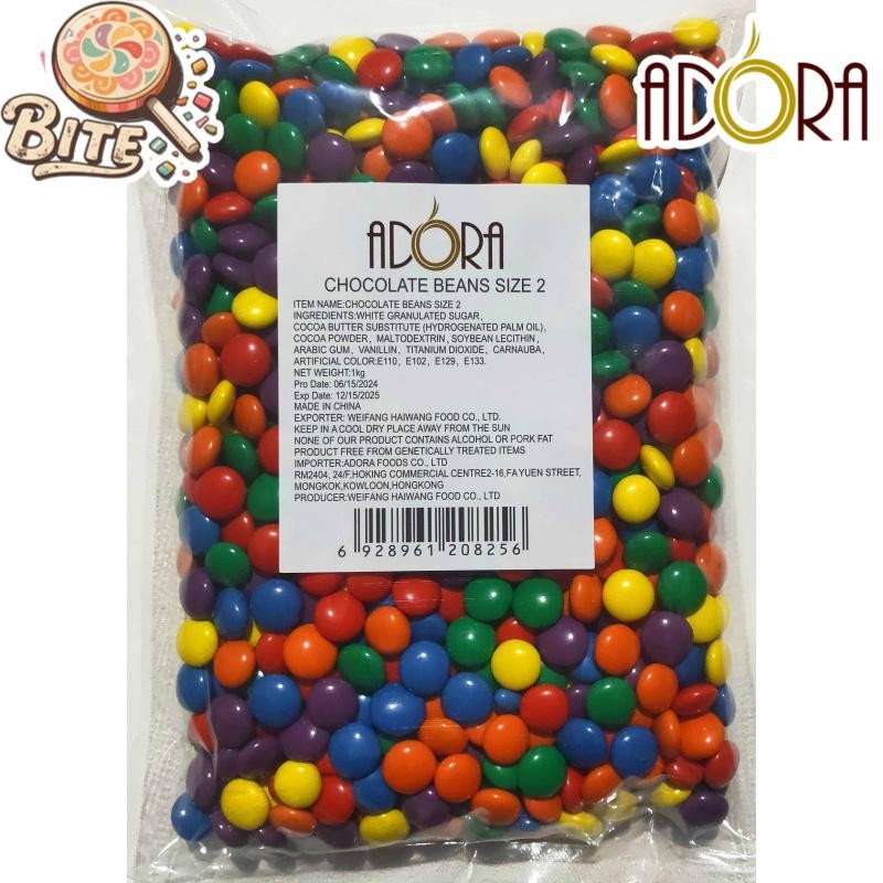 ADORA | 250g 500g 1kilo Nips Chocolate Beans Choco Medium Buds Small ...