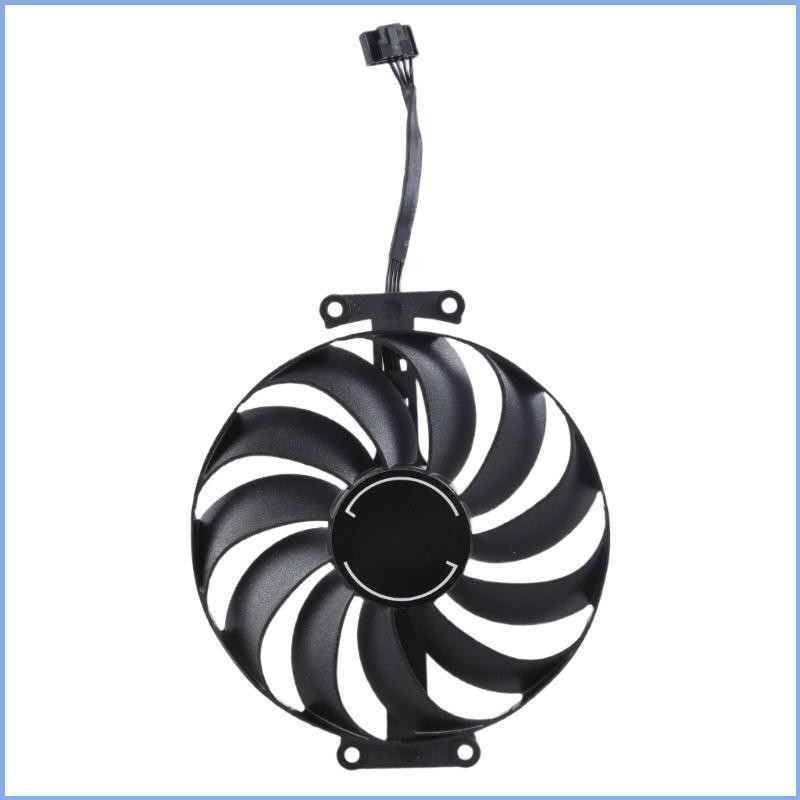 EZR Graphics Card 95mm 4Pin Coolers Fan Replacement Cooling Fan for ...