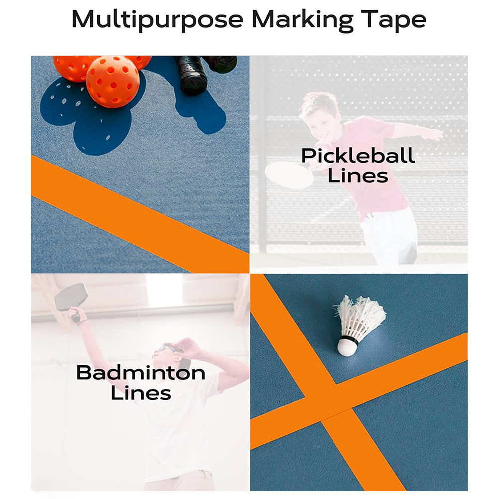 [Sunfayss.ph] 20M Outdoor Pickleball Court Tape Self-Adhesive ...