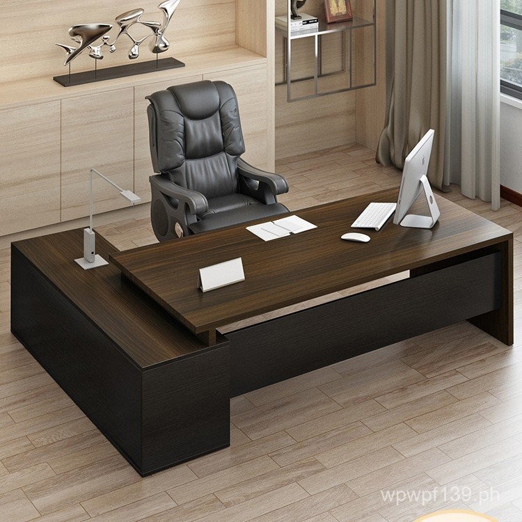 Minimalist Boss Combination Light Luxury Office Desk Modern Office ...