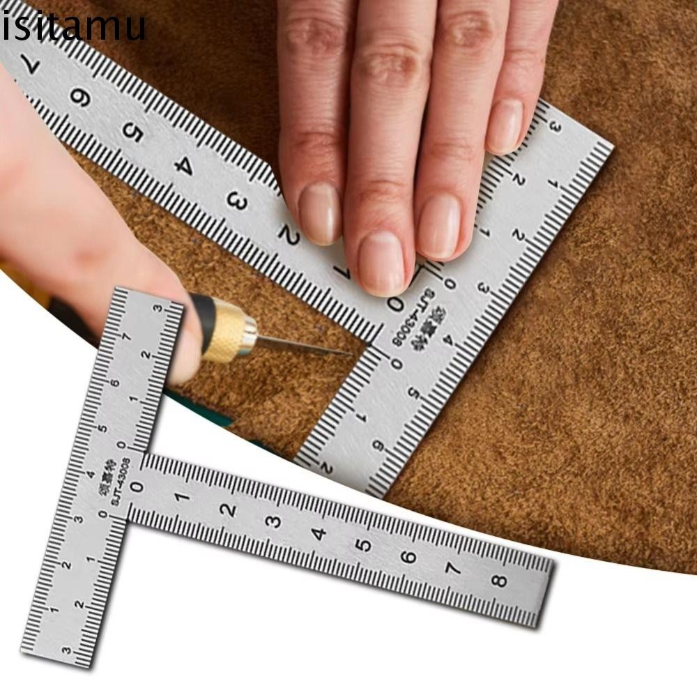 ISITAFT Right Angle Ruler, Sturdy Precision T-Shaped Ruler, Layout ...
