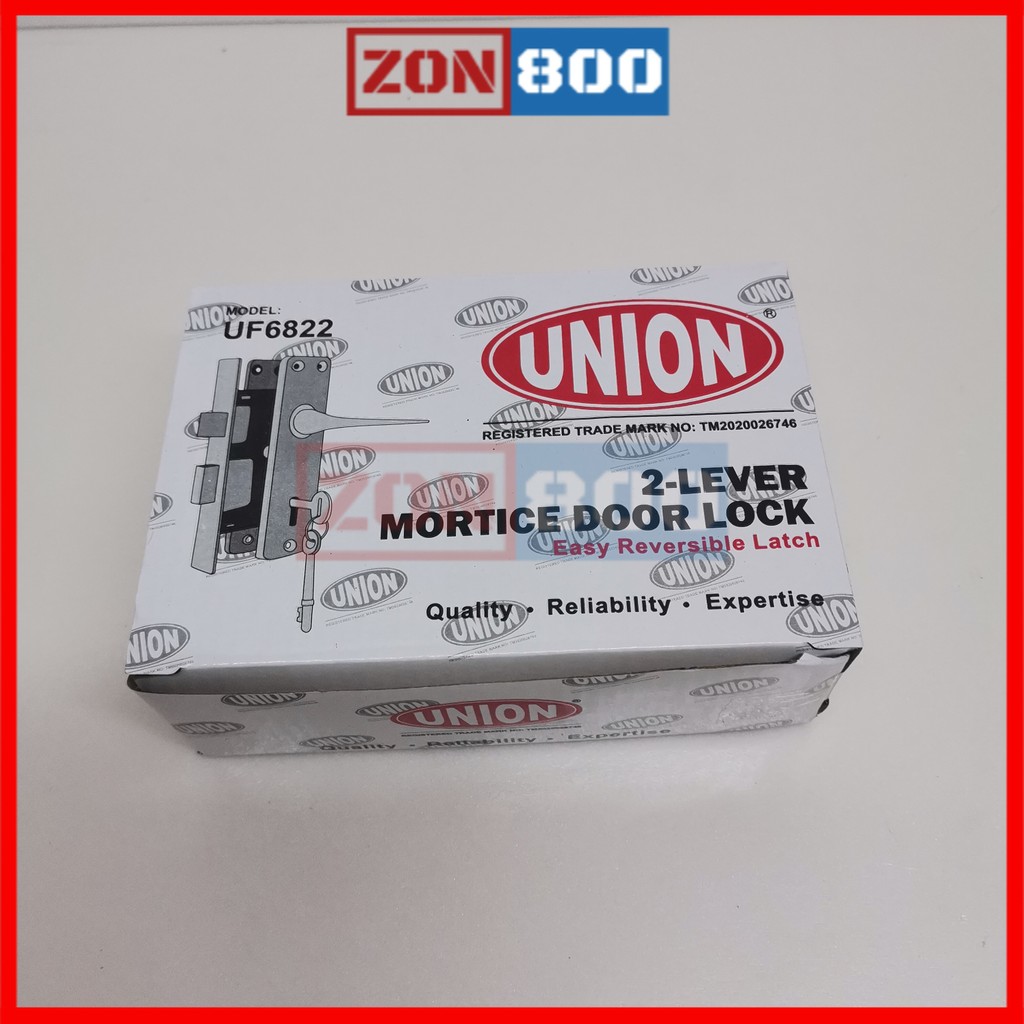 Door Lock, Pintu Handle Lock Set-2 Lever Mortice Door Lock UNION Brand ...