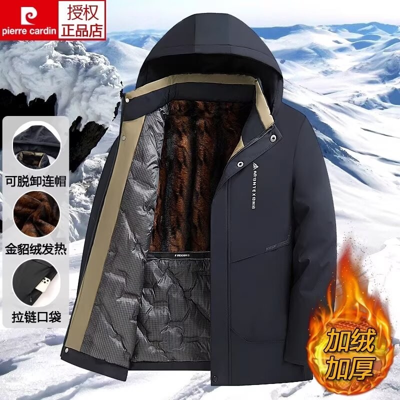 COD 2025 [Fleece Lined and Thickened] Men's Warm Cotton Jacket new23Hot ...