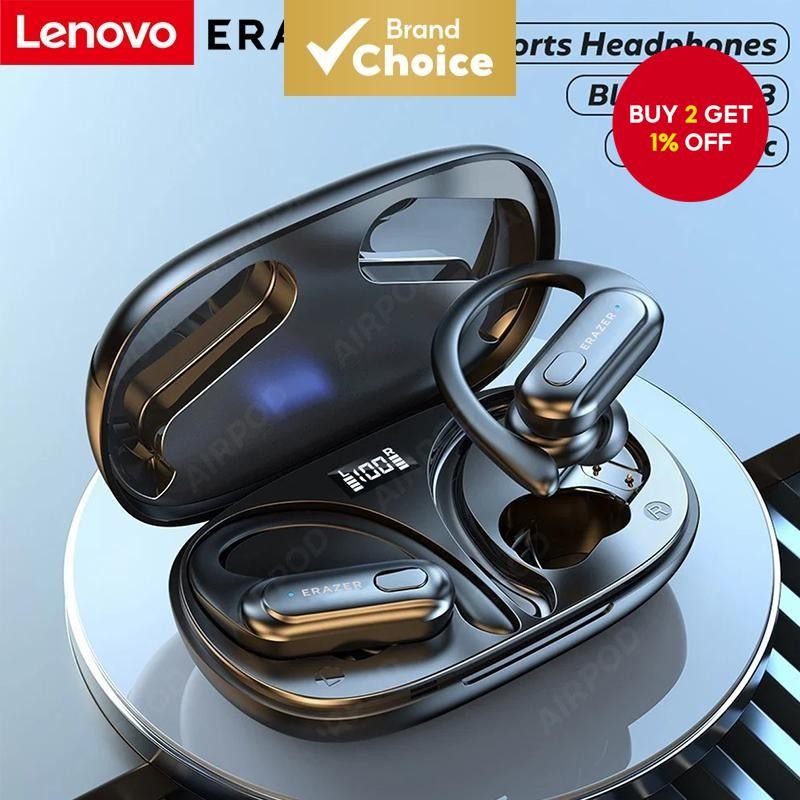Lenovo XT60 Wireless Bluetooth Headphones Sports Waterproof Low Latency ...