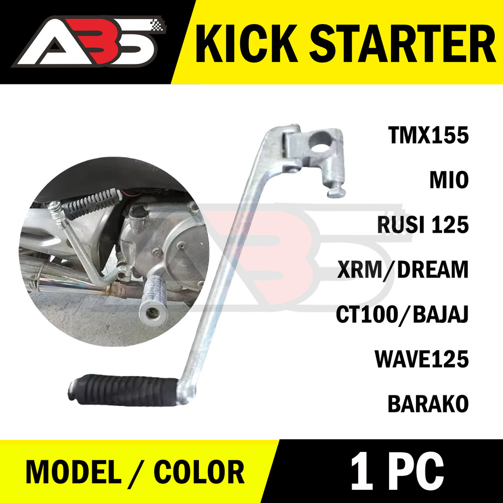 Kick Starter for Motorcycle TMX / XRM / WAVE / MIO / RUSI 125 / CT100 ...