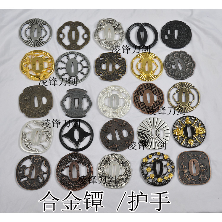 Long Izumi Lingfeng Sword Zinc Alloy Sword Guard Handguard Various ...