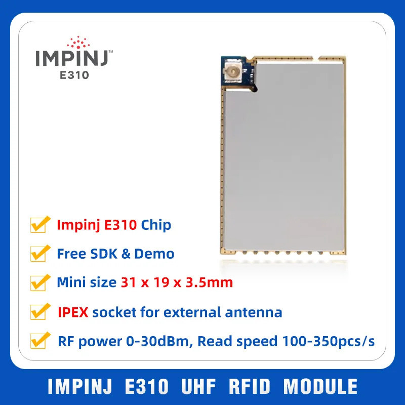 TY931 Small Size 30dbm 1 Port 0-20m EPC GEN2 860-960mhz Long Range RFID ...