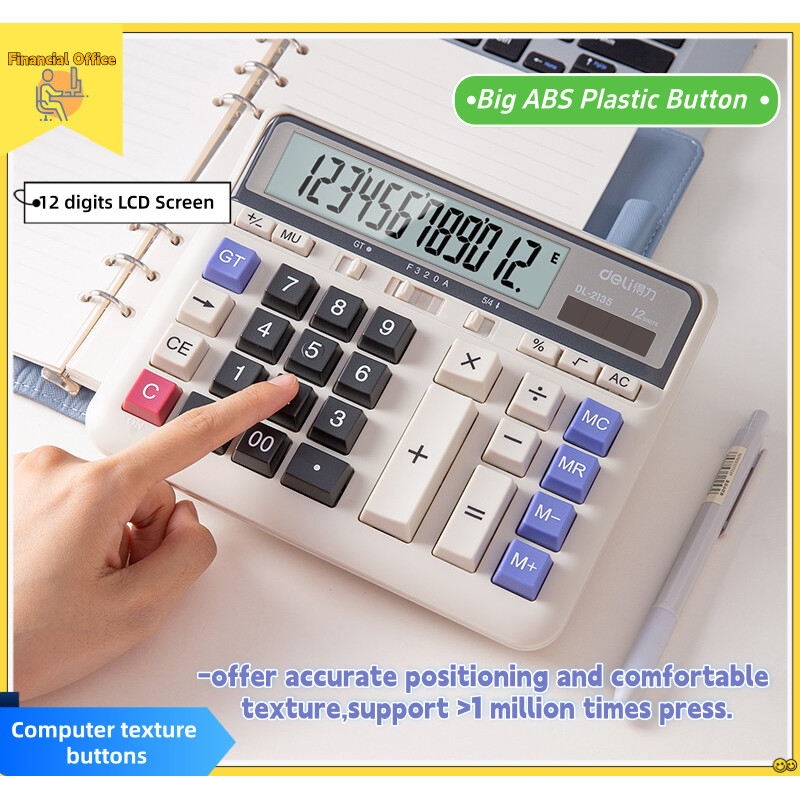 sciencetific calculator basic calculator Deli Calculator 2135 Dual ...