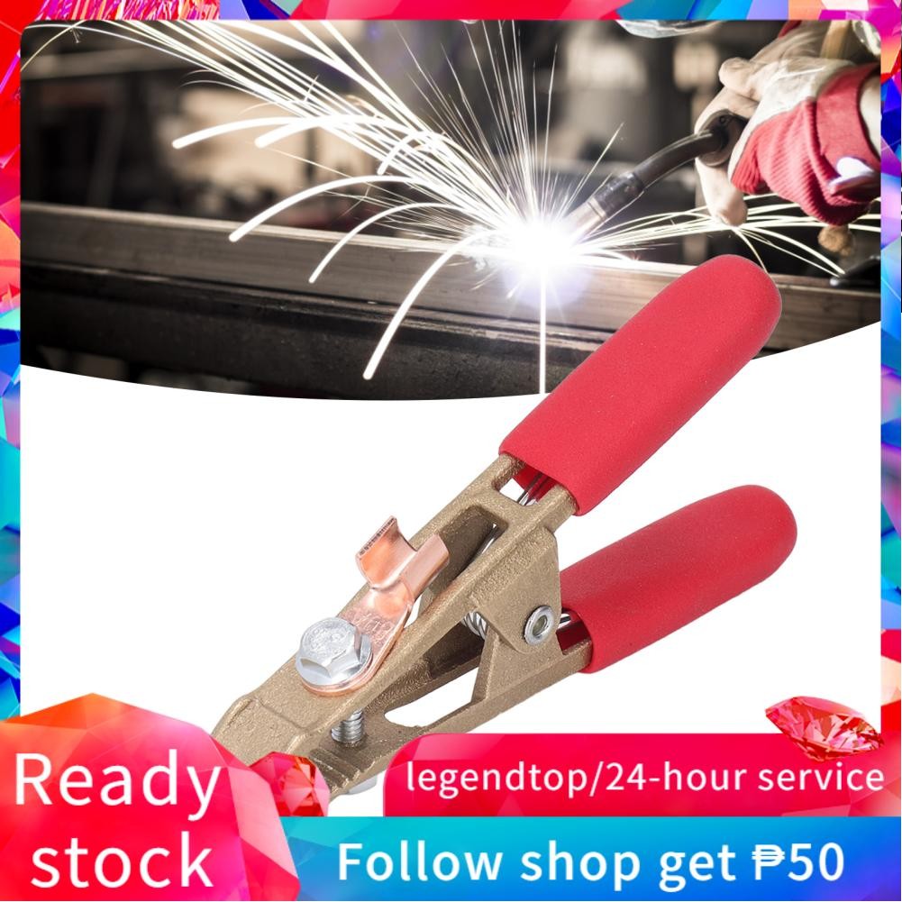 legendtop A Shape Earth Wire Clamp Brass Grounding Work Electric Argon ...