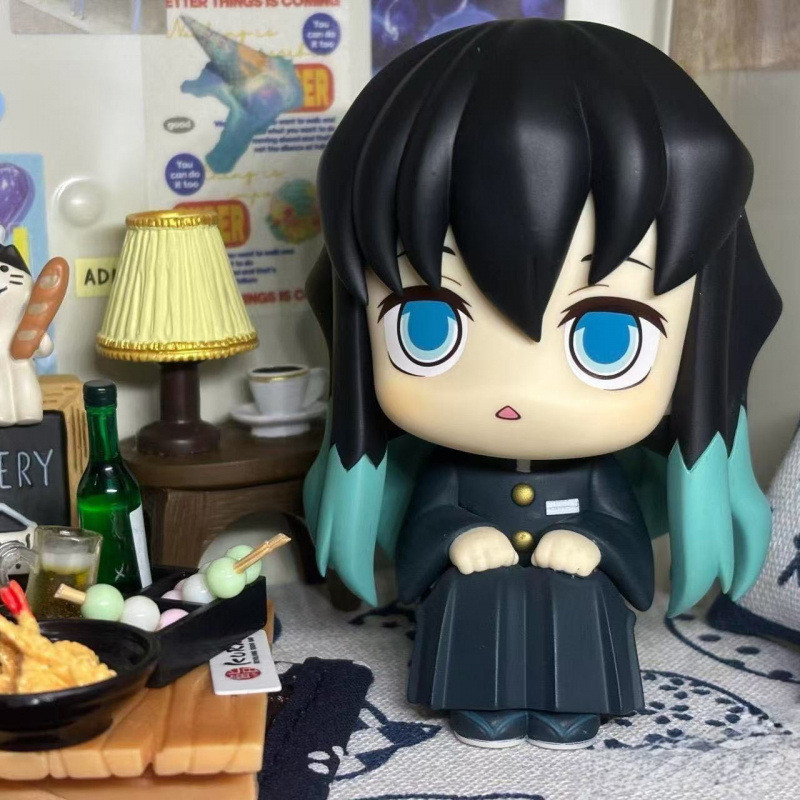 Sitting Demon Slayer Kimetsu No Yaiba Action Figure Muichirou Tokitou ...