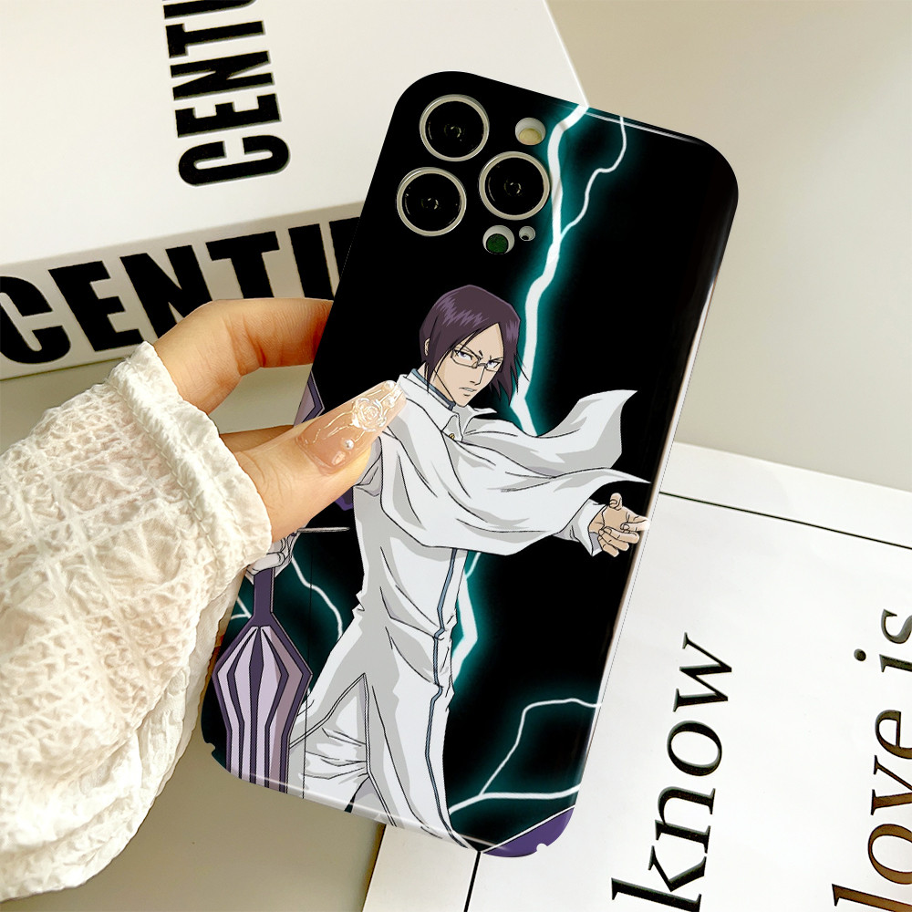 Uryu Ishida Anime Bleach Phone Case For iPhone 11 12 13 14 15 16 16e ...