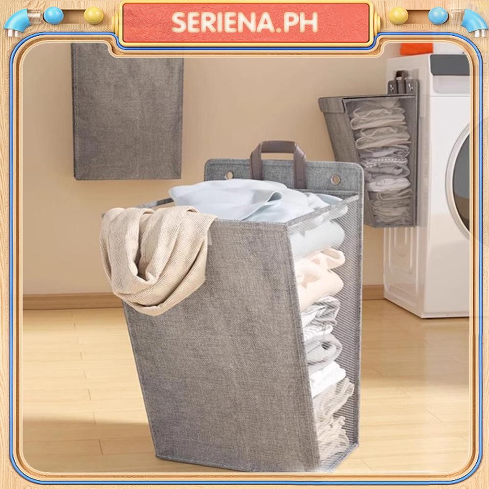 [Seriena.ph] Portable Laundry Basket Collapsible Dirty Clothes Hamper ...