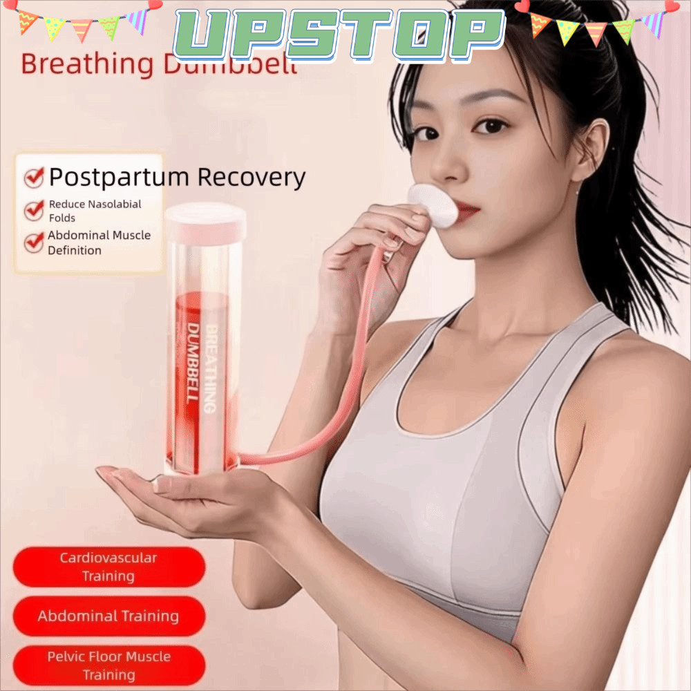 UPSTOPBO Breathing Trainer, Diaphragm Adjustable Resistance Breathing ...