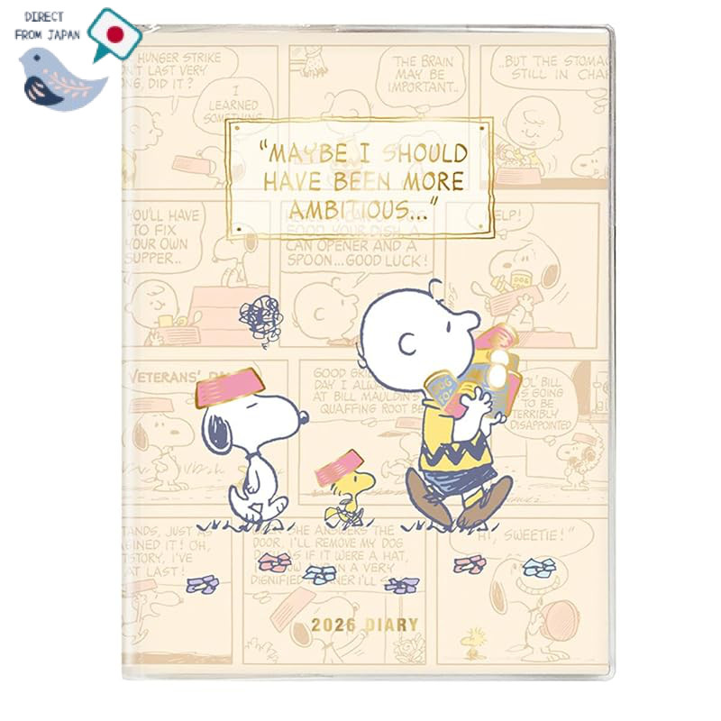 2026 B6 Comic Design Diary Peanuts | Shopee Philippines