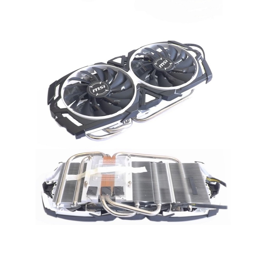 MSI GTX1070 1070TI 1080 ARMOR 58mm Graphics Card Cooler 3Heat Pipe ...