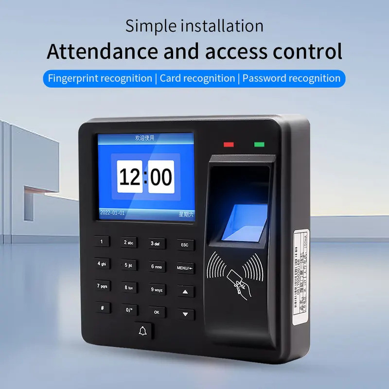 Mini Biometric Fingerprint Access Control 125khz RFID Reader 1000 User ...