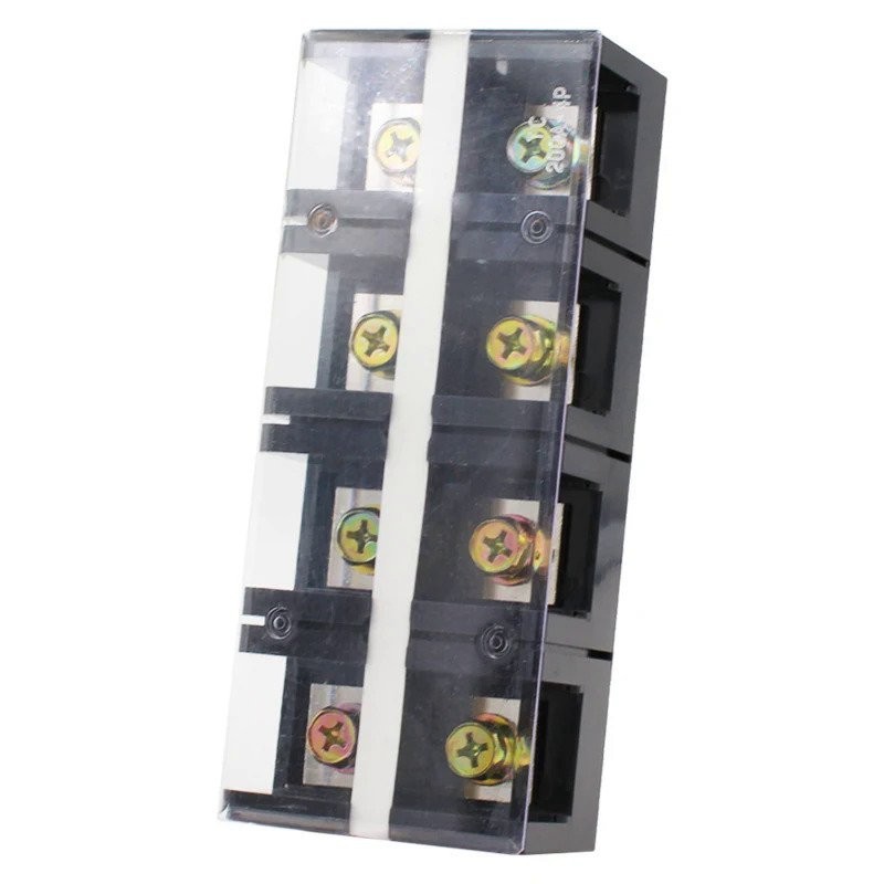 Strong Electrical Conductivity Fixed High Current Terminal Board 200A 4 ...
