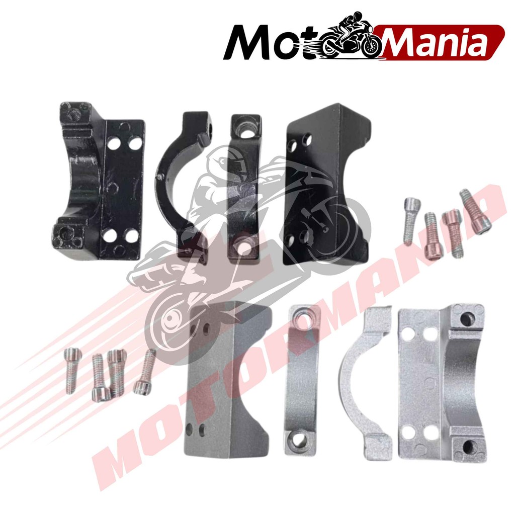 MOTOMANIA CNC Universal Motorcycle Front Fender Clamp UNIVERSAL - Alloy ...