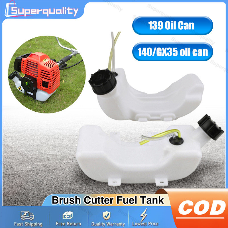 Fuel Petrol Tank Grass Cutter Fuel Tank with Cap And Fuel Pipes For ...