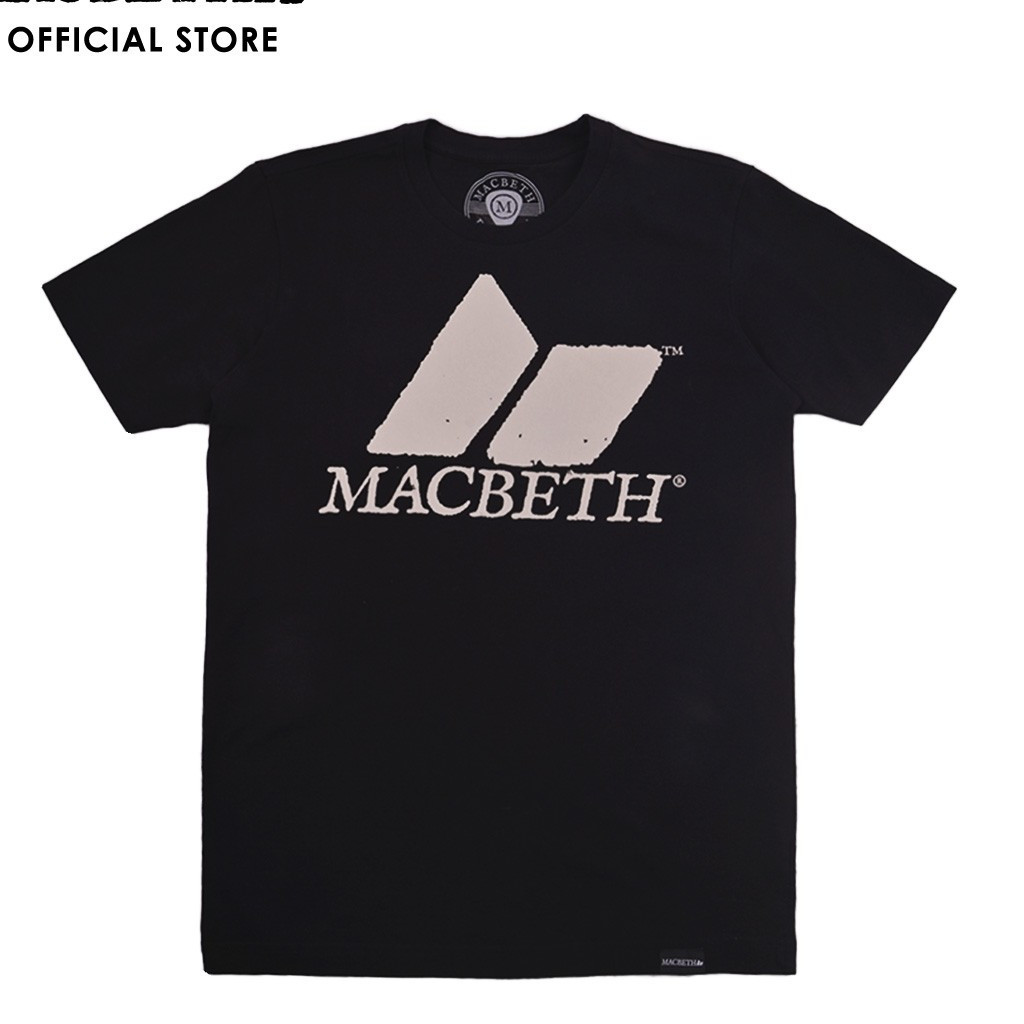 Macbeth Men's Reg. Tee " Discharged 188 " Unisex Cotton Casual Original ...
