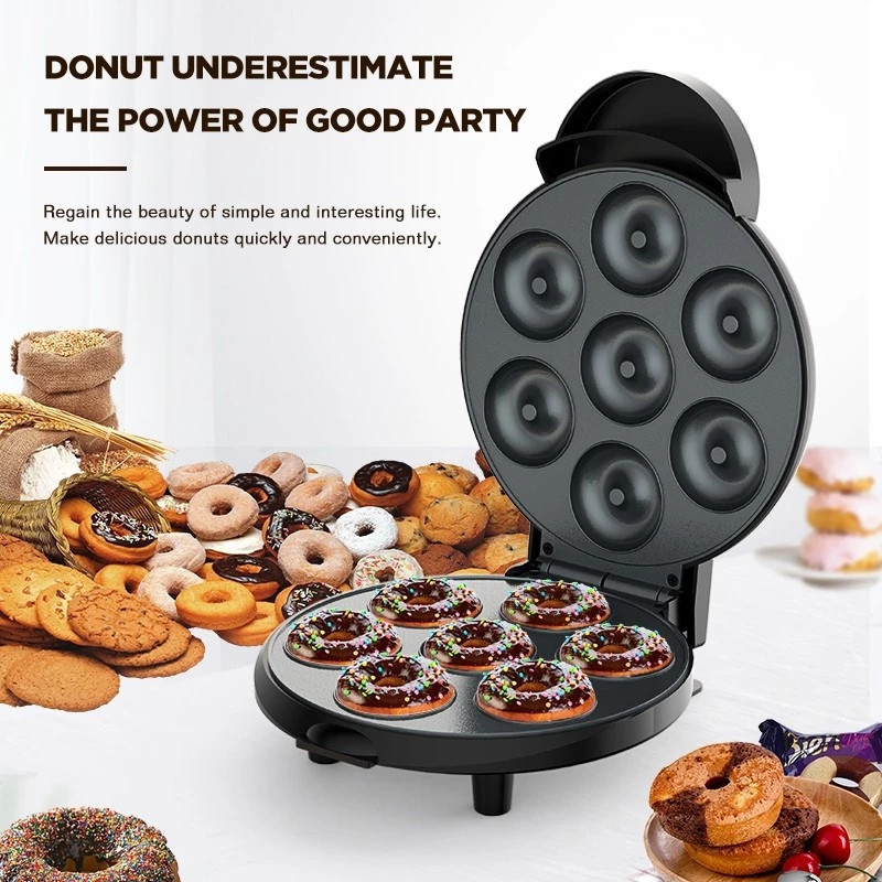 CCC Maliit na sukat, napakaliit 7 Coin-sized holes Mini Donut Maker ...