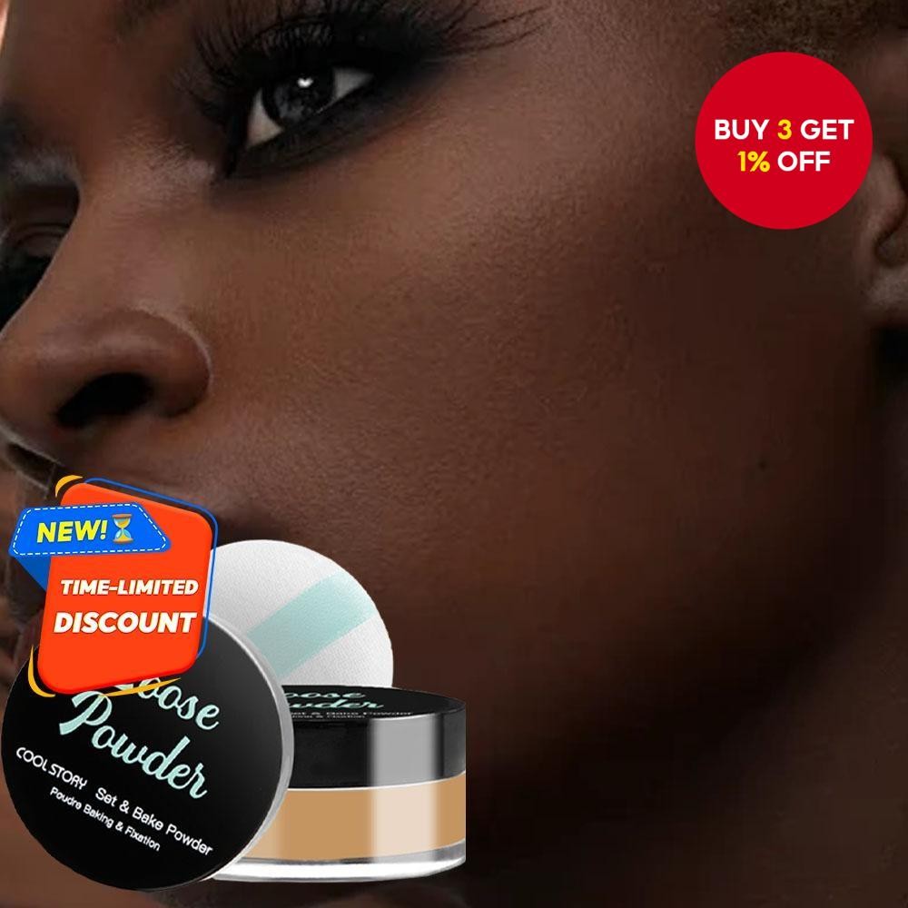 Matte Loose Powder: Long-lasting, Oil-absorbing for A Shine-free Finish ...