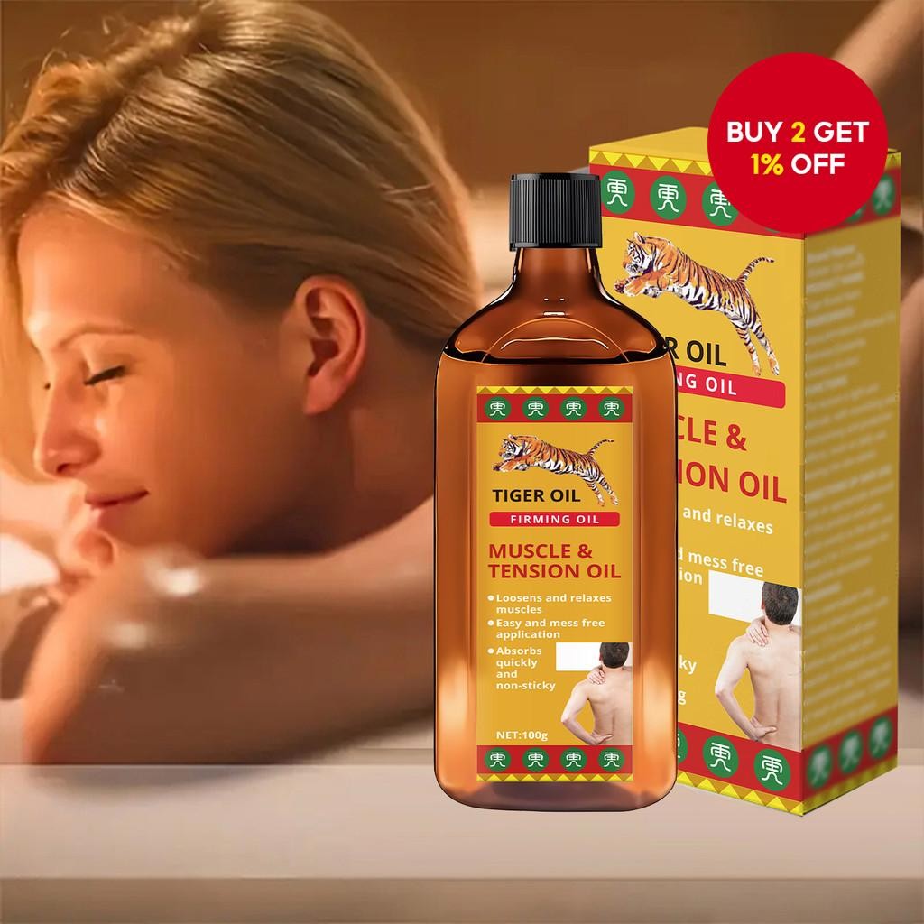 Tiger Balm Firming Body Oil is a massage oil that includes petroleum ...