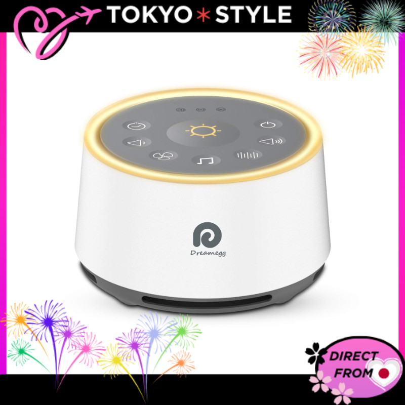 【Direct from Japan】Dreamegg White Noise Machine 24 Soothing Sounds ...