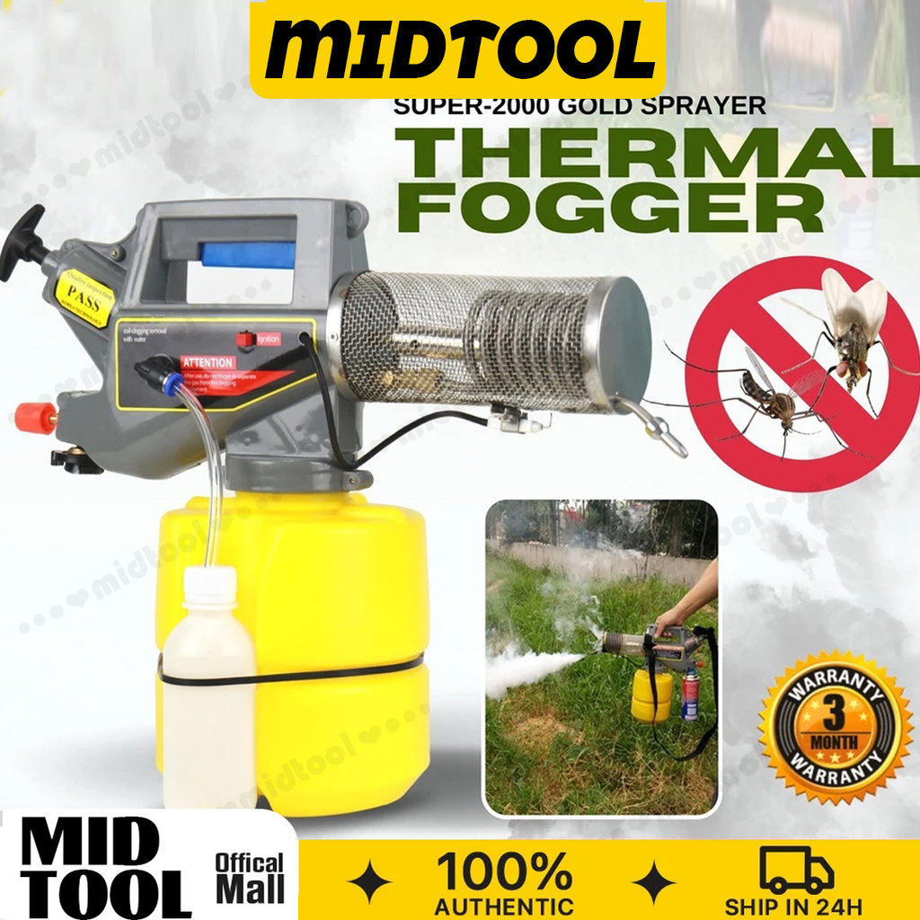 FOGGER MACHINE 2L Mosquito Insect Pest Killer Bug Control Thermal ...