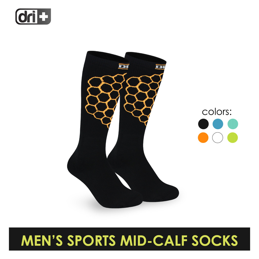 Dri Plus Men's Endurance Extreme Performance Mid-Calf Socks 1 pair ...