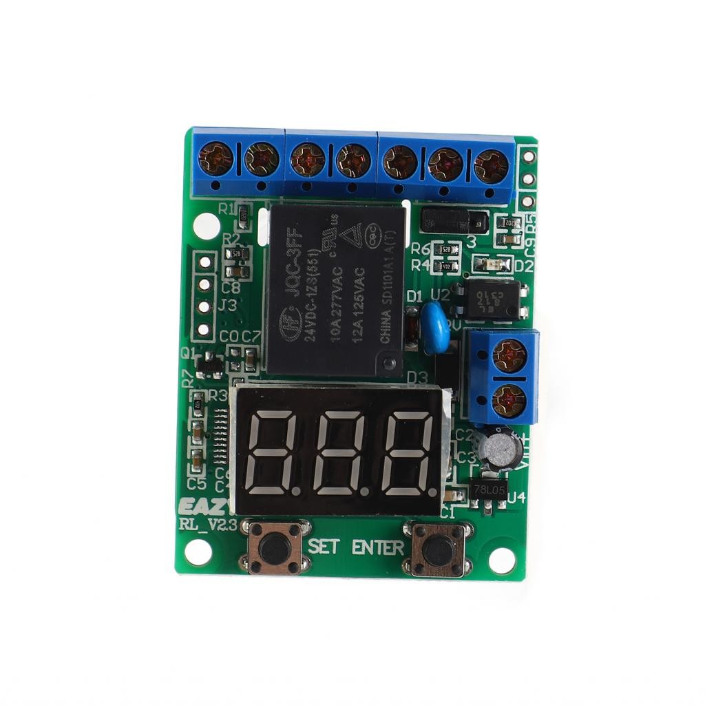 Time Relay Controller Module Operated 0.1-999 Timing Range | Shopee ...