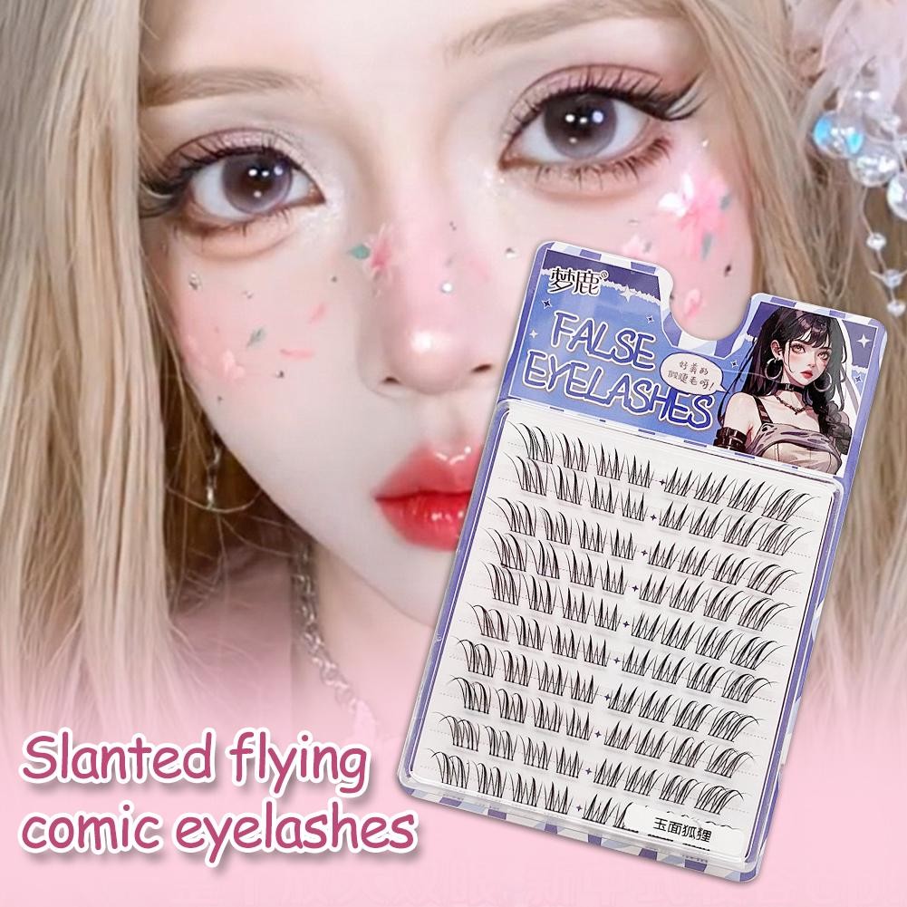 DORAME Fox False Eyelash Single Cluster Fox Series Segmented Manga ...