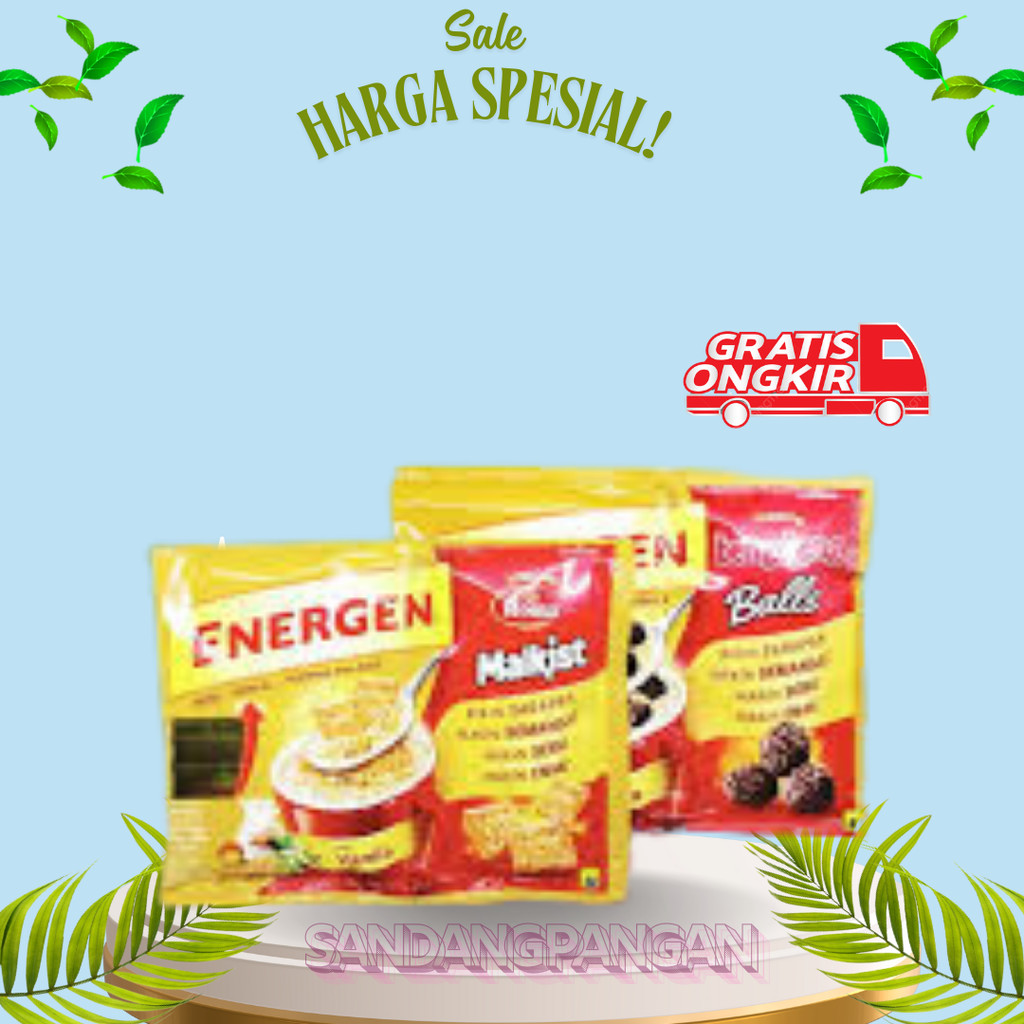 Energen Topping beng beng and Malkis 1 pack x 10 sachets | Shopee ...