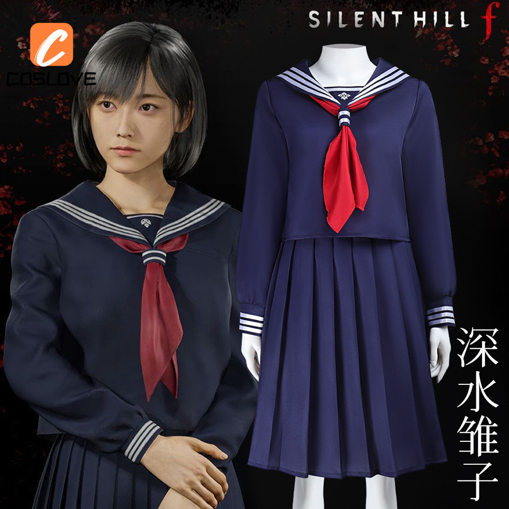 Silent Hill F Shimizu Hinako Cosplay Clothing Full Set Costume Outfits ...