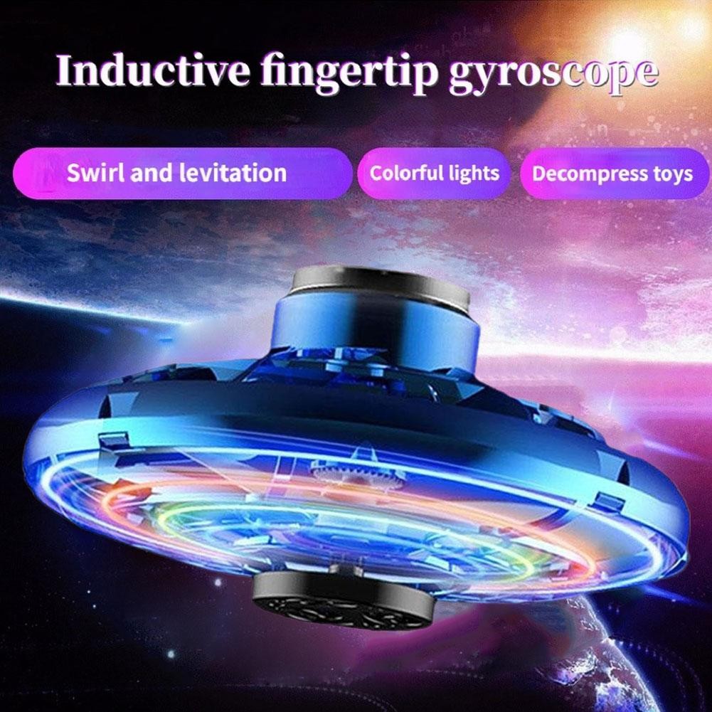 Flying Fingertip Gyro Ufo Induction Children's Toys Technology Toys ...