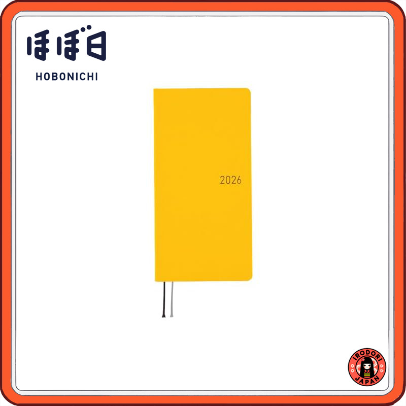 Hobonichi Techo 2026 Weeks English Version Colors / Full Moon Yellow ...