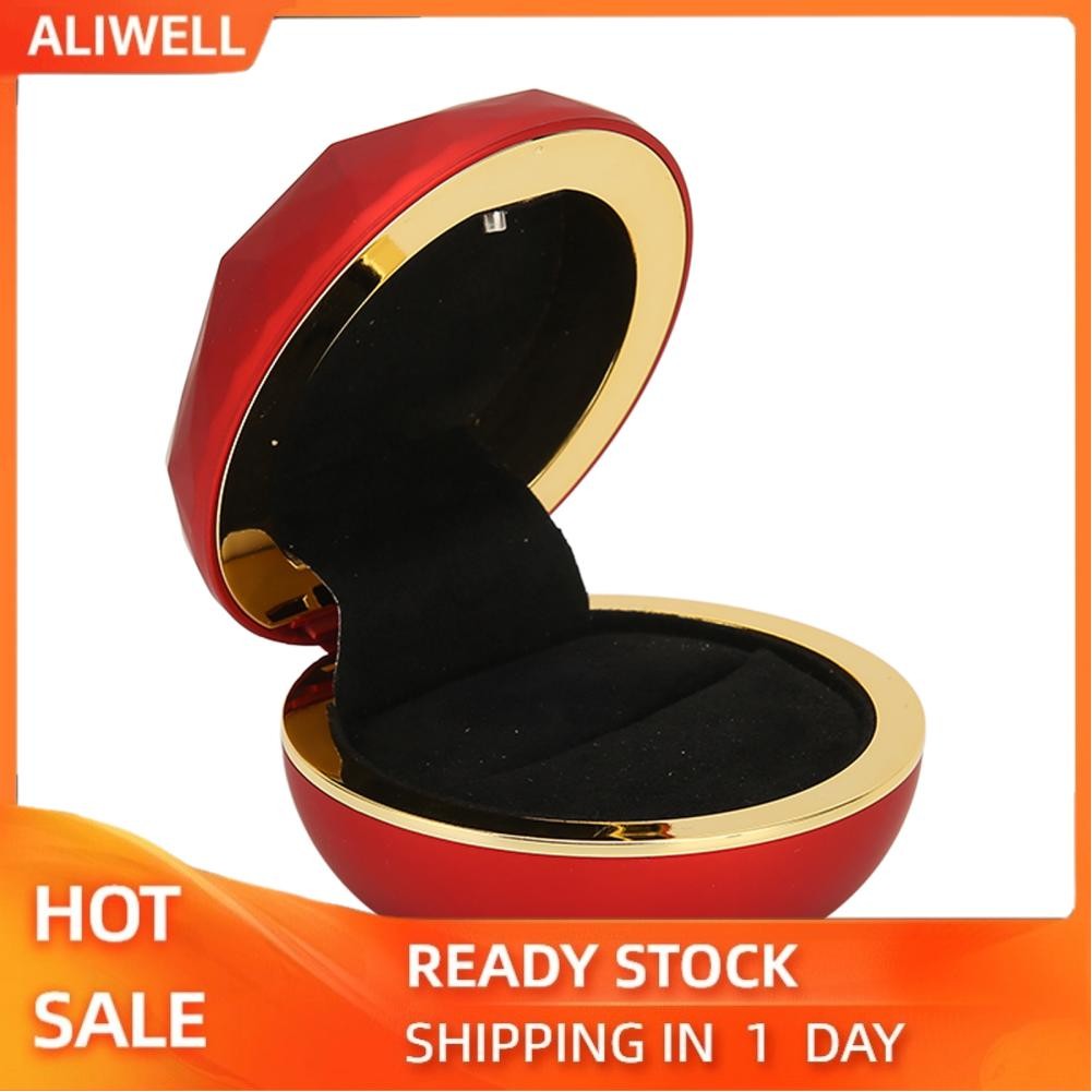 aliwell-ph ACOGEDO Elegant LED Light Ring Box for Jewelry Display Round ...