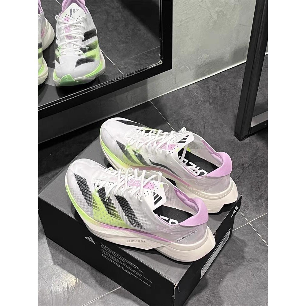 adidas Adizero Adios Pro 3 marathon running shoes racing carbon board ...
