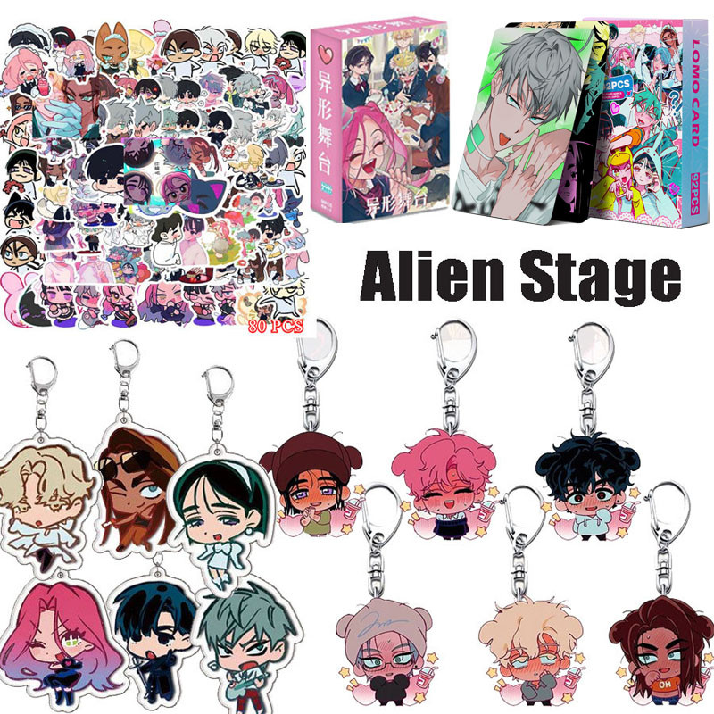 Alien Stage Photocard Stickers Set Mizi Sua Till Ivan Hyuna Luka ...
