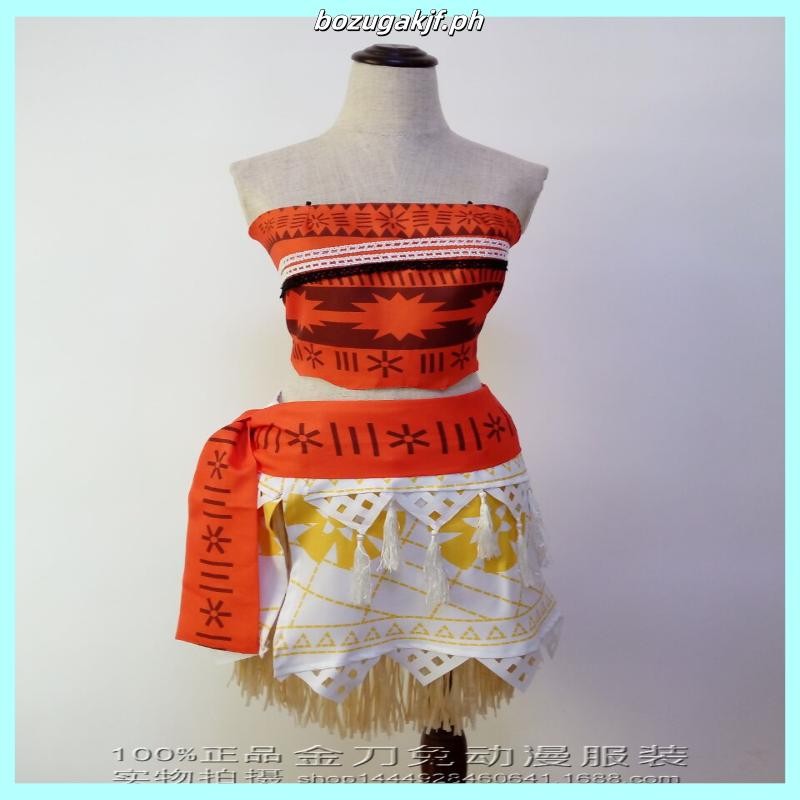 Ocean Romance cos Moana Moana Princess Costume Adult Children Suit ...