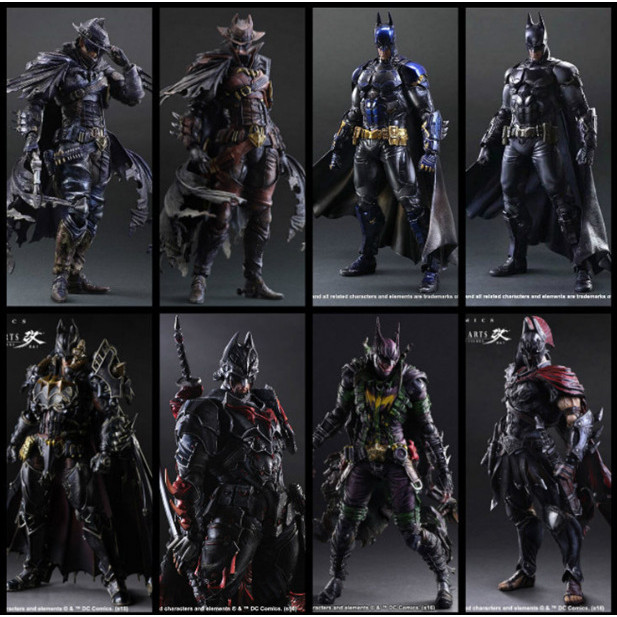 PA Custom DC Batman Arkham Armored Samurai Catwoman Bane Deathstroke ...