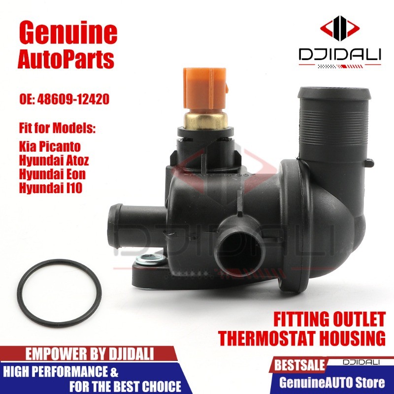 FITTING OUTLET THERMOSTAT HOUSING 2565002560 for Picanto, Atoz Eon I10 ...