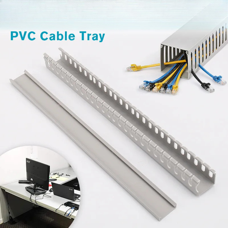 PVC Cable Tray Duct Slotted PVC Cable Trunking Wire Duct Cable ...
