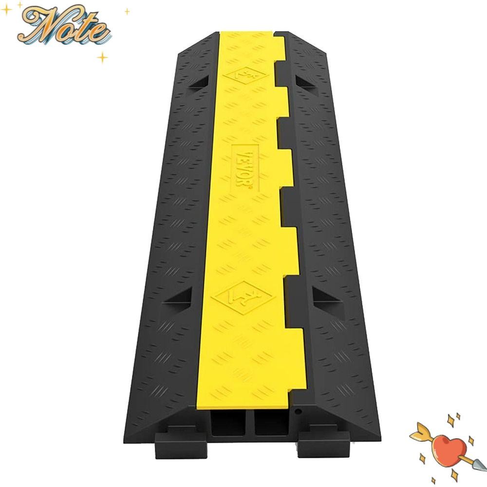 NOTE1 Speed Bump, 11000Lbs Load Capacity Rubber Cable Protector ...