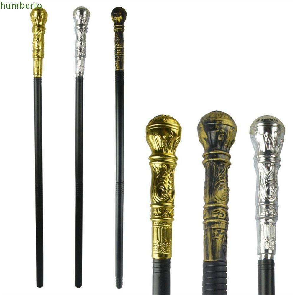HUMBERTO Costumes Walking Cane, Round Handle King's Scepter Halloween ...