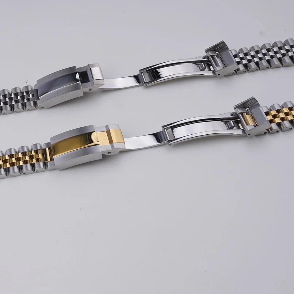 22mm Jubilee strap For Seiko 5 Sports GMT SSK001 003 005 027 033 035 ...
