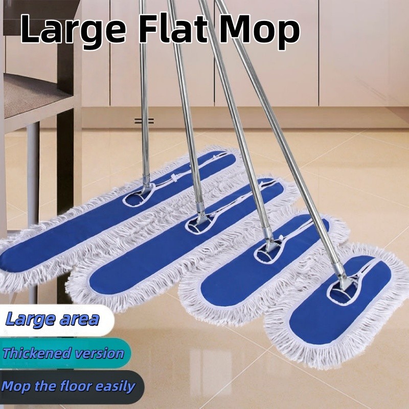 Microfiber Large Flat Industrial Commercial Mop for Hotel Factory Home ...